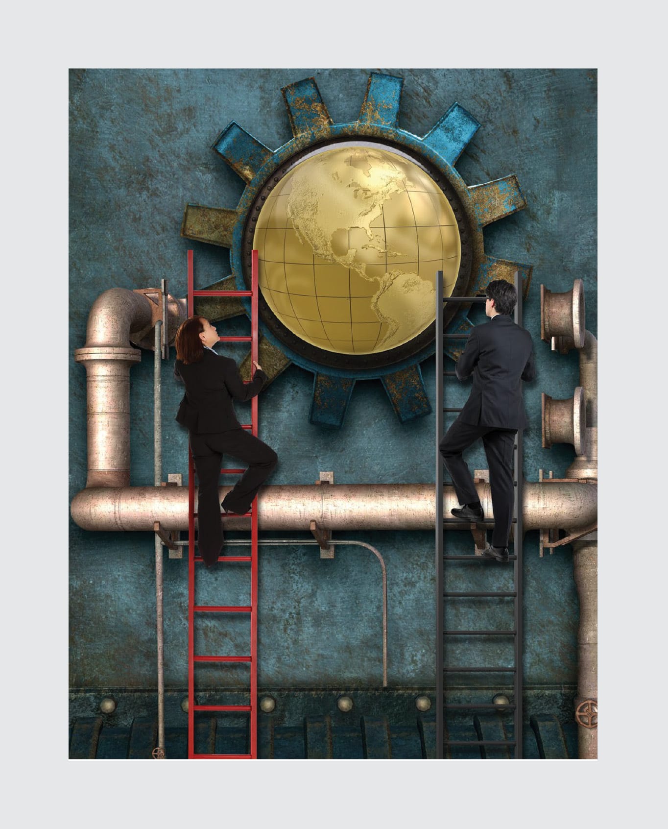 REIT Magazine Illustration - LTD Creative